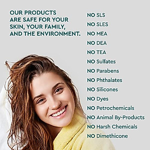 Puracy Shampoo and Conditioner Set, Sulfate-Free, Hair Stays Clean and Silky Longer with LexFeel N5, Color-Safe, 16 Ounce (2-Pack) (12 Fl Oz (Pack of 2))