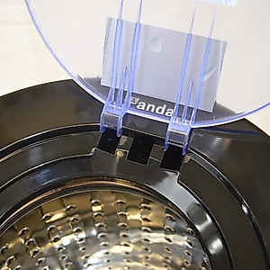 Panda 3200 RPM Portable Spin Dryer – 22lbs Capacity, Stainless Steel Drum & Outer Case, 110V – Stylish Silver Finish