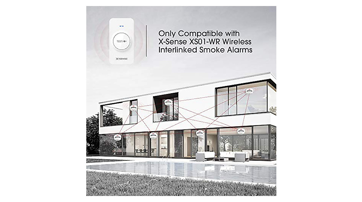 X-Sense Wireless Smoke & CO Alarms - 6-Pack with Remote