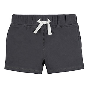 Gerber Baby Boy's Toddler 3-Pack Pull-On Knit Shorts, Green Camo, 5T