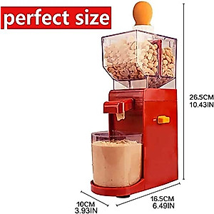 Peanut Butter Maker Nut Grinder, Small Cooking Machine, Home 110V/220V 120W Kitchen Butter Machine, Peanuts Cashews Almonds Hazelnut