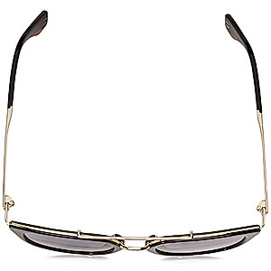 Marc Jacobs mens Marc 270/S Sunglasses, Black/Blue Shaded, 51mm 21mm US