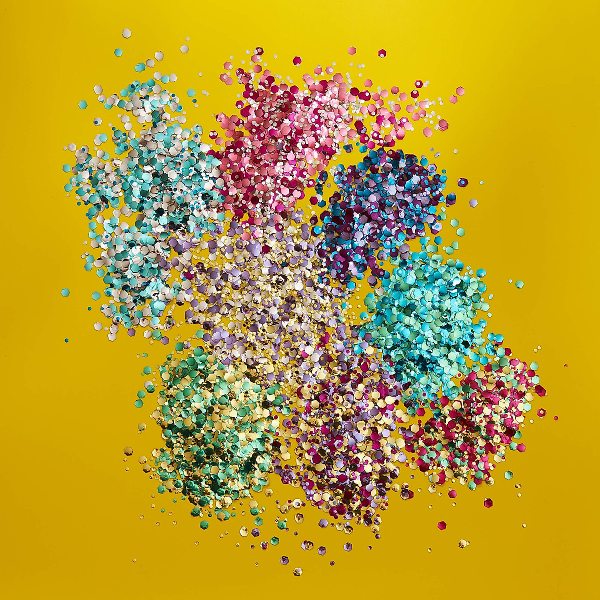 Mystic Bio Biodegradable Eco Chunky Glitter by Moon Glitter - 100% Cosmetic Bio Glitter for Face, Body, Nails, Hair and Lips - 3g - Shamrock