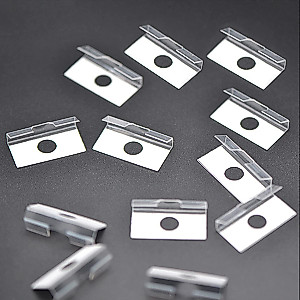 100Pcs Plastic Earring Card Adapter Self-Adhesive Jewelry Card Adapter with Slot and Hole Earring Card Back Hook Earring Card Lip Hanger for Jewelry Earrings Necklace Accessories Display Card