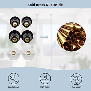 Hibbent Bidet Attachment for Toilet, Non-Electric Dual Nozzle for Frontal & Rear Wash with Universal Toilet Seats Screws and Bolts Metal