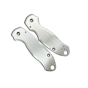 Brushed BRASS Scales for Spyderco Para 3