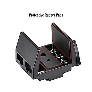 SUNWAYFOTO SM-76 Saddle Mount Rifle Adapter for Tripod Arca Swiss QR Plate