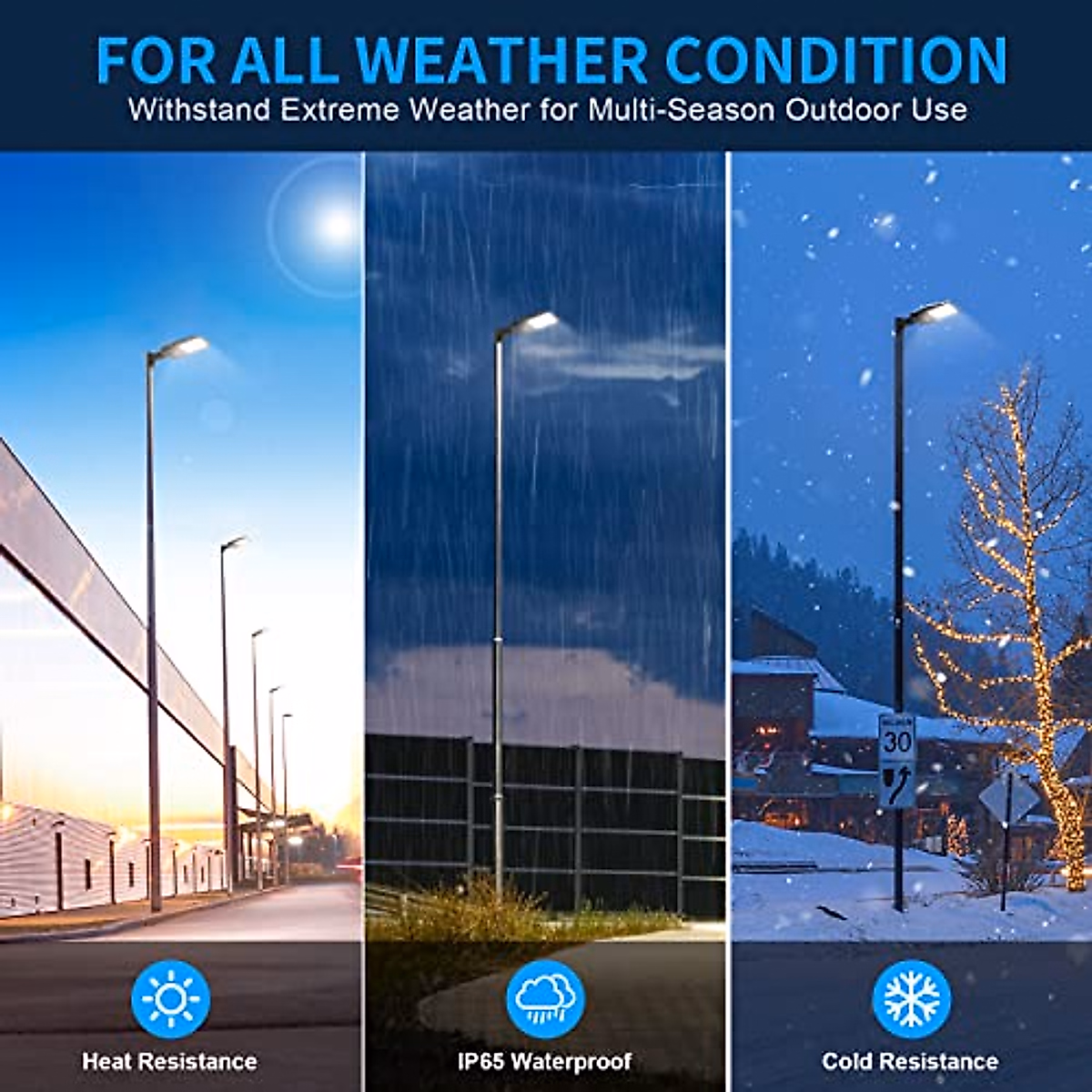 AKK 200W LED Parking Lot Lighting with Adjustable Arm Mount, 28000LM (140LM/W) LED Parking Lot Lights, 5000K Street Light Dusk to Dawn Photocell, Waterproof LED Shoebox Light for Roadway, ETL Listed