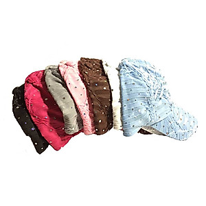 Glitter Sequin Sparkle Bling Game Baseball Cap Hat Sun Visor (Black)