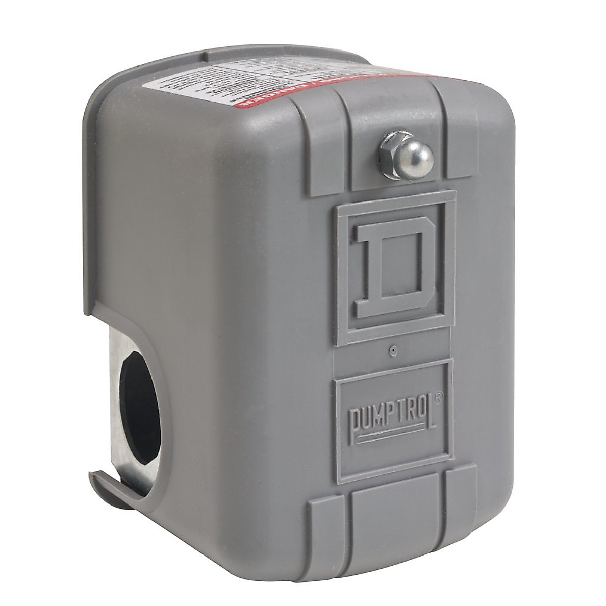 Telemecanique Sensors 9013FYG2J24P Air-Pump Pressure Switch, NEMA 1, 40-60 psi Pressure Setting, 20-65 psi Cut-Out, 15-30 psi Adjustable Differential, Pulsation Plug