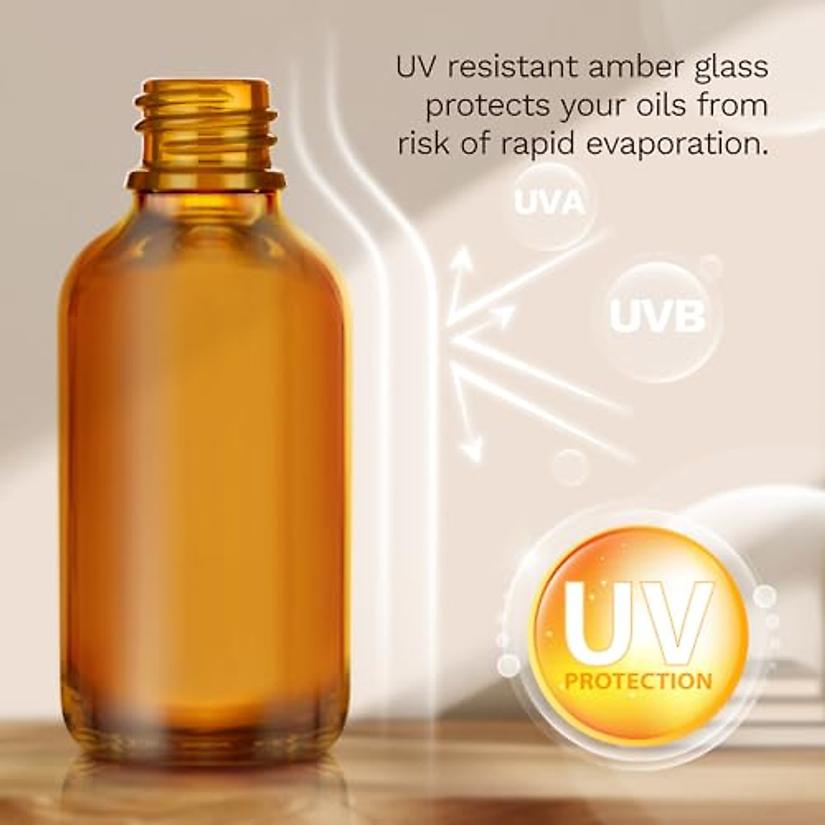 Bumobum 30ml Dropper Bottle with Measured Dropper and Labels, 2Pcs 1 oz Amber Glass Dropper Bottles for Essential Oils with Funnel, Tincture Bottle Droppers for Liquid