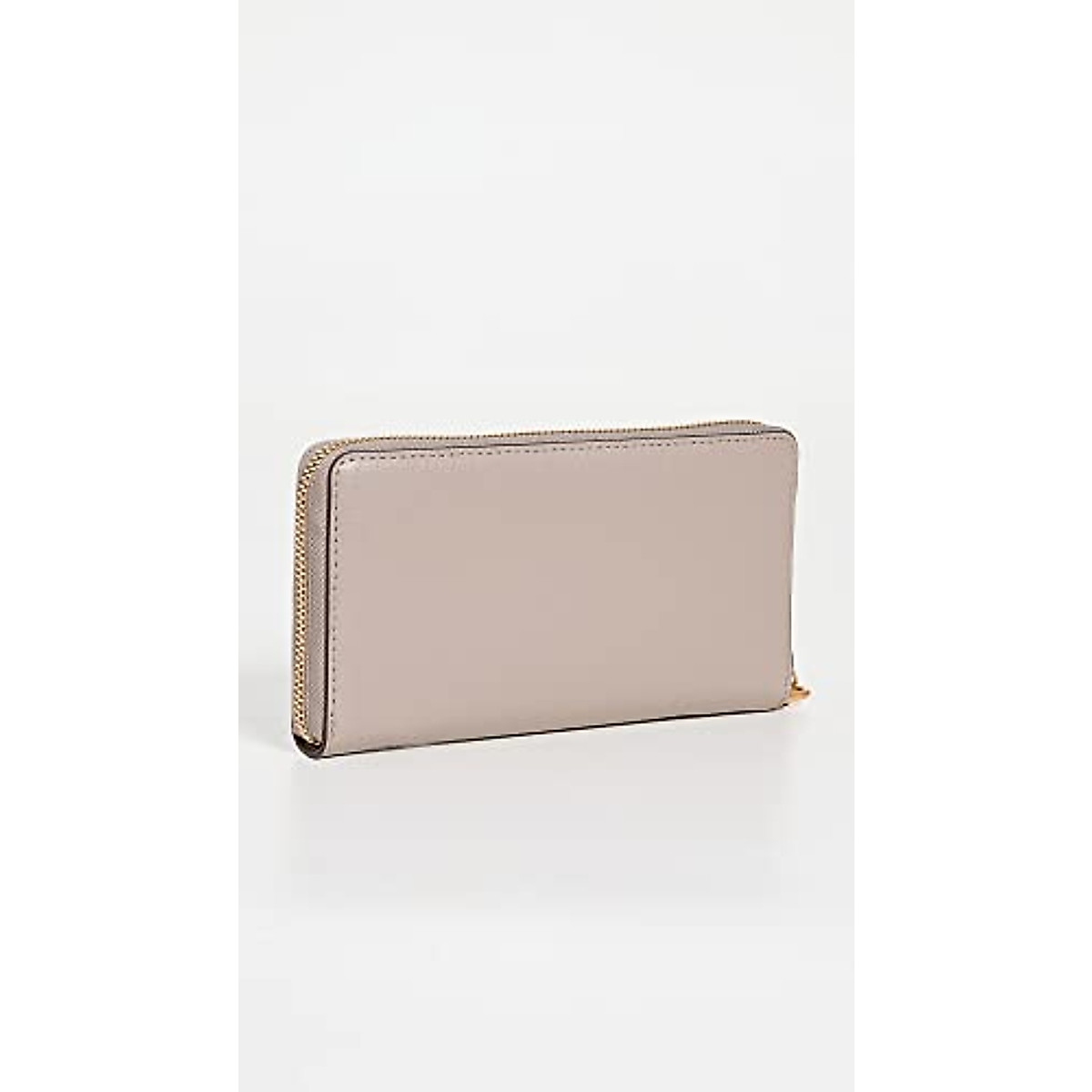 Tory Burch Women's Robinson Zip Continental Wallet, Grey Heron, One Size