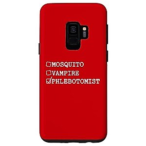 Galaxy S9 Funny Phlebotomy Blood Technician Nurse Phlebotomist Case