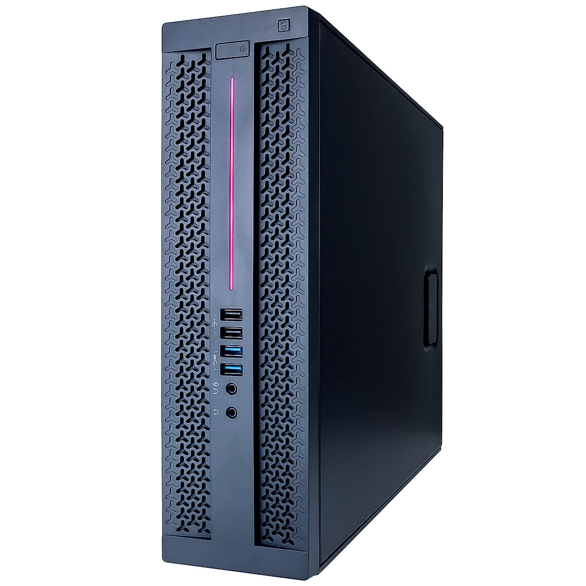HP ProDesk 600G1 (RGB) Desktop Computer | Quad Core Intel i7 (3.4GHz) | 16GB DDR3 RAM | 500GB SSD | RGB Keyboard & Mouse | 5G-WiFi & Bluetooth | Windows 10 Home | Home or Office PC (Renewed)