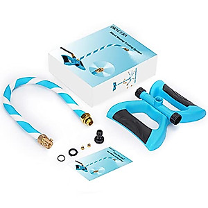 DRNCURN Misters for Outside Patio, Portable Misting Cooling System with Three Spary Nozzles, Stand Flexible&Adjustable Mister for Outdoor Patio Cooling Pool BBQ Kids Water Playing