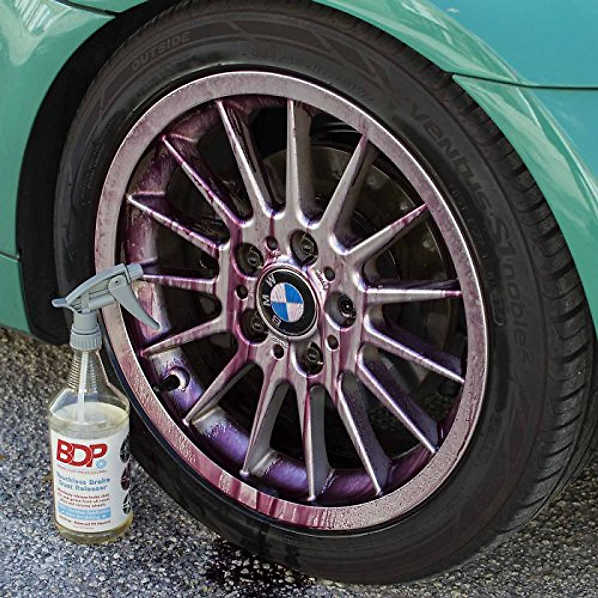 DipYourCar Brake Dust Pro 32oz - Touchless Wheel Cleaner, Safe On All Wheels! Quickly Removes Brake Dust and Grime - Spray On and Rinse Off!