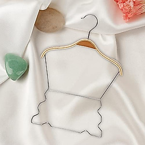 ＫＬＫＣＭＳ Wire Body Shape Swimwear Hangers Coat Storage Organizer Dress Swimsuit Lingerie Display for Laundry Collection Show Bedroom Drying Wardrobe , Height 26cm