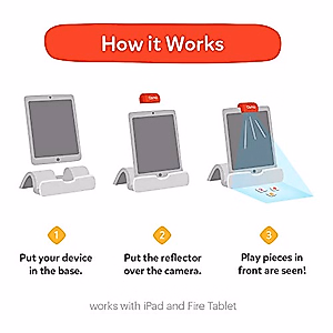 Osmo - Math Wizard and the Magical Workshop for iPad & Fire Tablet - Ages 6-8/Grades 1-2 -Addition & Subtraction-Curriculum-Inspired-STEM Toy Gifts for Kids,Boy & Girl-Ages 6 7 8 (Osmo Base Required)