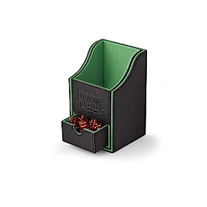 Arcane Tinman Dragon Shield: Nest Plus Deck Box - Black & Green, Large AT-40202