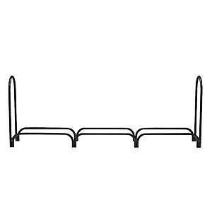 Regal Flame 8 ft Deluxe Heavy Duty Firewood Log Rack for Fireplaces and Fire Pits to Enjoy a Real Fire or Complement Vent-Free, Propane, Gas, Gas Inserts, Ethanol, Electric, Indoor Outdoor Fireplaces