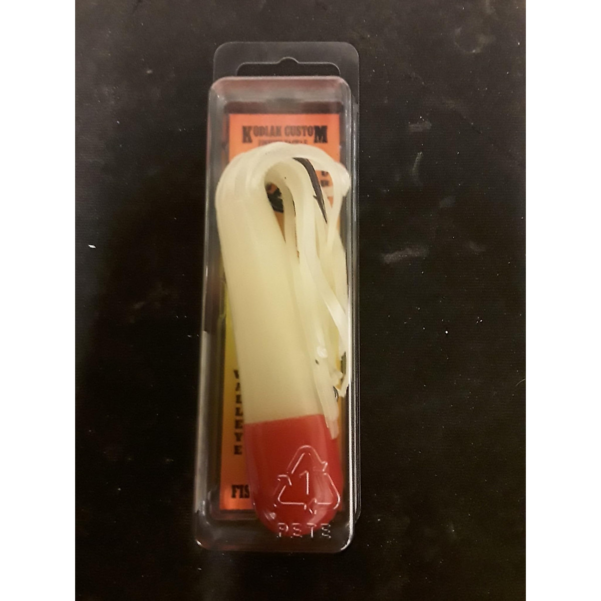 Kodiak 6" Tube Jig WH/RE 0.5oz