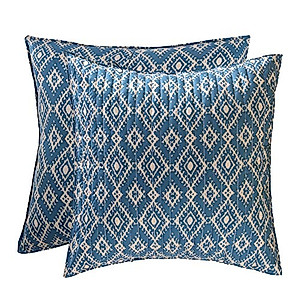 Greenland Home Black Bear Lodge Pillow Sham, Euro, Multicolored