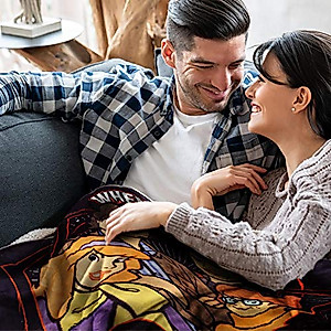 Supernatural Collectibles Scooby Multi-Character Fleece Blanket | 45" x 60”