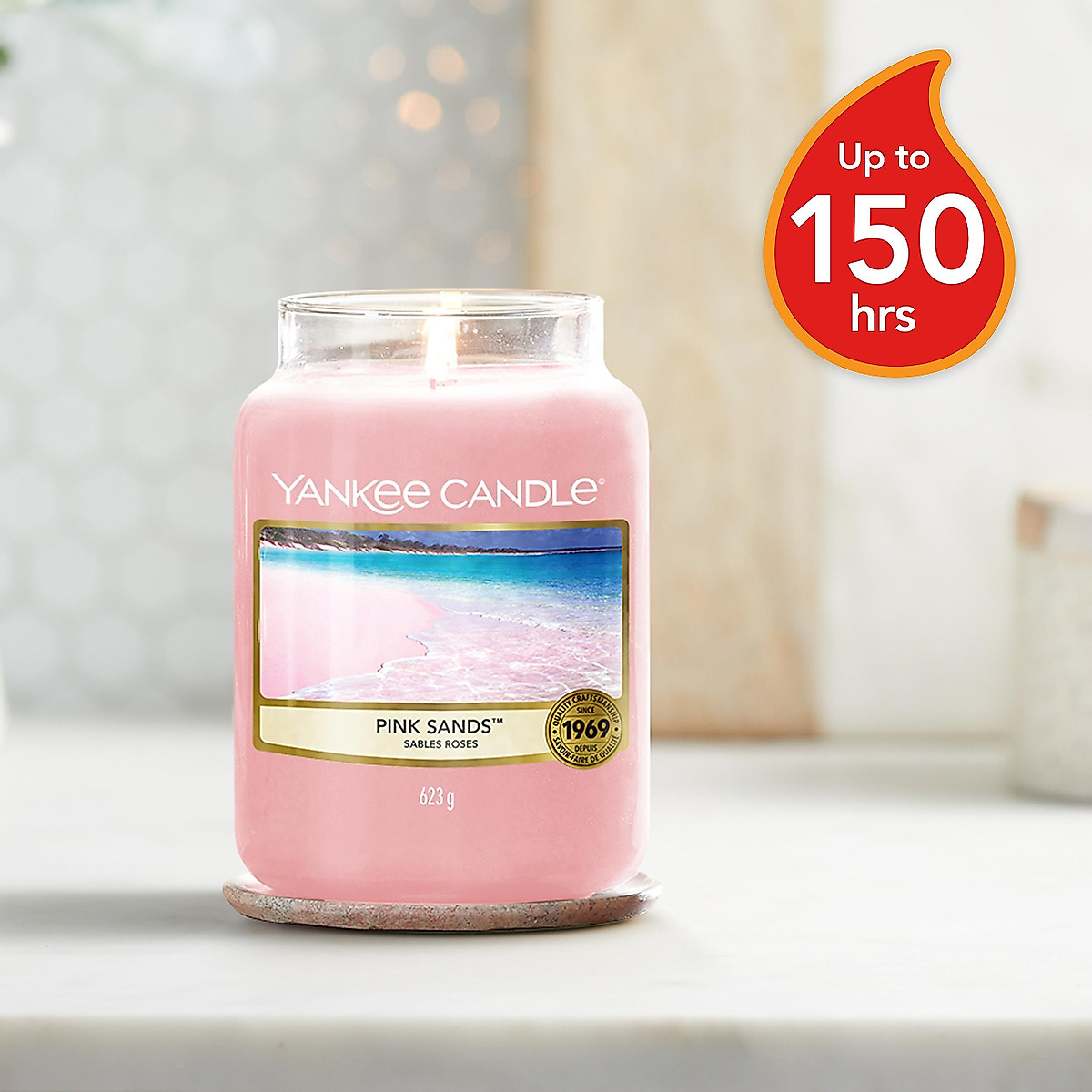 Yankee Candle jar Large Pink Sands™ YSDPS1