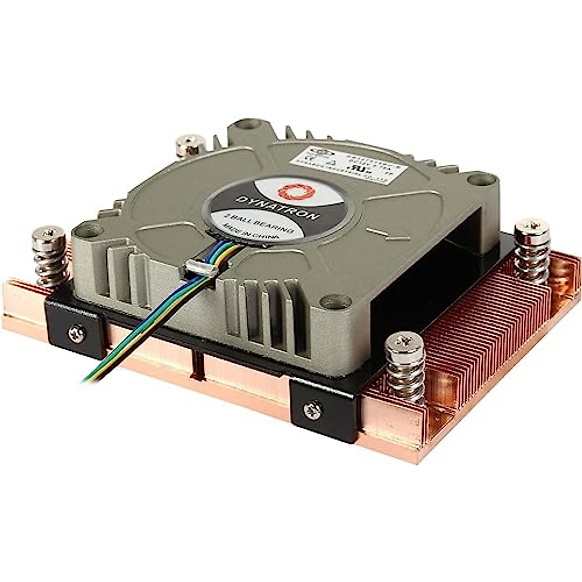 Dynatron A18 1U Active PWM Blower with Copper fins Active heatsink for AMD Socket AM4