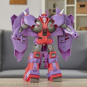 Transformers Toys Cyberverse Action Attackers Ultra Class Alpha Trion Action Figure - Repeatable Laser Beam Blast Action Attack - for Kids Age 6 & Up, 7.5"