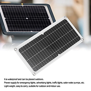 10W 12V USB Output Solar Panel Battery Charger Monocrystalline Silicon Solar Mobile Power Supply - Solar Panel Charger Board for Efficient Solar Cell Charging Kit