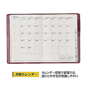 Noritsu NOLTY 2024 A6 Weekly Carrell 1 Wine 2035 (Begins December 2023)