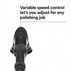 3M Perfect-It Random Orbital Polisher, 34100, 15mm, 120V/60Hz, Variable Speed Control for Automotive Refinishing, Refining, Polishing