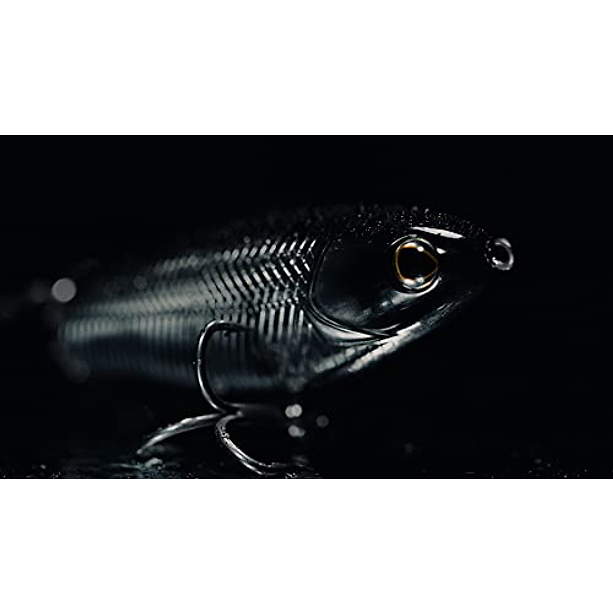 Berkley Choppo Saltwater Fishing Hard Bait, Black Chrome, 120mm - 1 oz