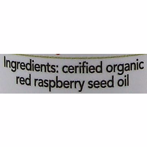 Berry Beautiful Certified Organic Red Raspberry Seed Oil - Cold-pressed from US grown raspberries (1 fl oz)