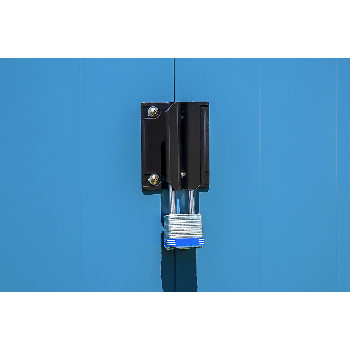 Arrow Sheds 10' x 7' Outdoor Steel Storage Shed, Blue