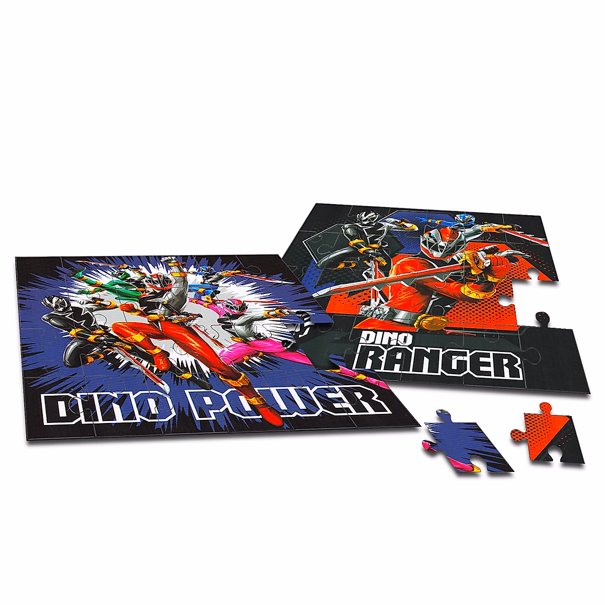 Pink Ranger Power Rangers Jigsaw Puzzle Set for Kids - Bundle with 2 Power Rangers 24 Piece Puzzles Plus Power Rangers Stickers and More (Toddler Jigsaw Puzzles)