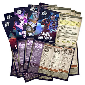 City of Mist Role-Playing Game Character Folio Pack