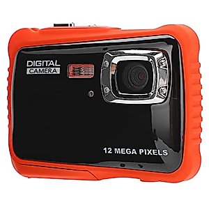 HD Digital Camera, Cute 12MP Kids Camera Compact for Gift for Toy(Black)