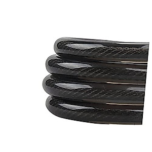 GAFOKI Combination Bike Lock 5 Heavy Cycling Black Password Cm Cable Duty Digit Lock Bike