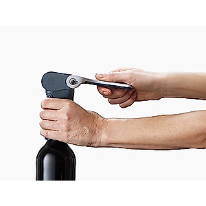 Joseph Joseph BarWise Compact Folding Lever Corkscrew Wine Opener with Foil Cutter, One-Size, Blue