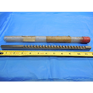 Dumont 5/16-C 11 3/4" OAL ONE Pass HSS Keyway Broach 2" LOC 5/16 .3125 - MS1720BU