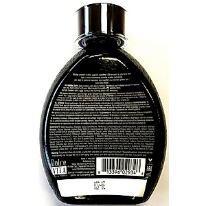 Bella Black 100X Bronzer Tanning Lotion – Premium Tanning Bed Lotion with Extreme Silicone Emulsion and Banana Fruit Extract – Instant Results – Dark Tanning Lotion for Indoor Tanning Beds - 13.5oz