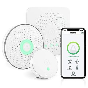 Airthings 4200 House Kit, Radon, Mold Risk & Indoor Air Quality Monitoring System, Multi-Room
