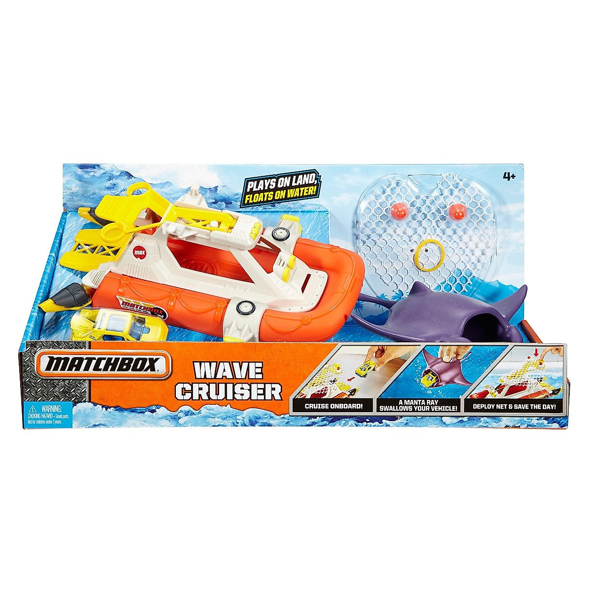 Matchbox Elite Rescue Wave Cruiser Vehicle