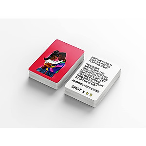 Slow Jamz 90s R&b Music Trivia Drinking Card Game Adult Games for Game Night | Adult Drinking Games by Lewisrenee | Rnb Black Card Games for Adults Urban Trivia for Bachelorette Bachelor Party Games