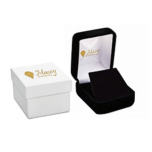 Macey Worldwide Jewelry 10K Yellow Gold Diamond P Initial Letter Pendant 1/2 Ctw.