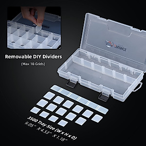 RUNCL Fishing Fillet Knife Combo Set, Bait Knife Fishing Tools Kit With 4" Fillet Knife, Sharpener, Fishing Pliers and 3500 Tackle Box