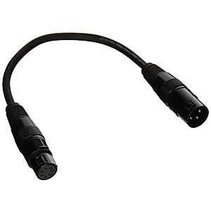 adj Products AC3PM5PFM 3P Male XLR to 5P Female XLR Cable