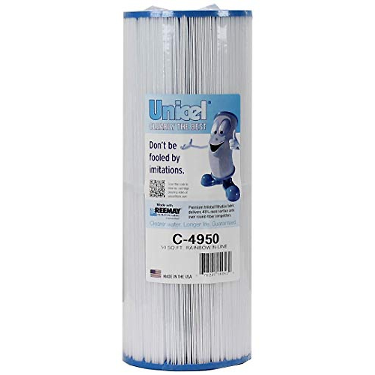 Unicel C-4950 Hot Tub and Spa 50 Sq. Ft. Replacement Filter Cartridge for C-4326 and C-4625 cartridges (6 Pack)